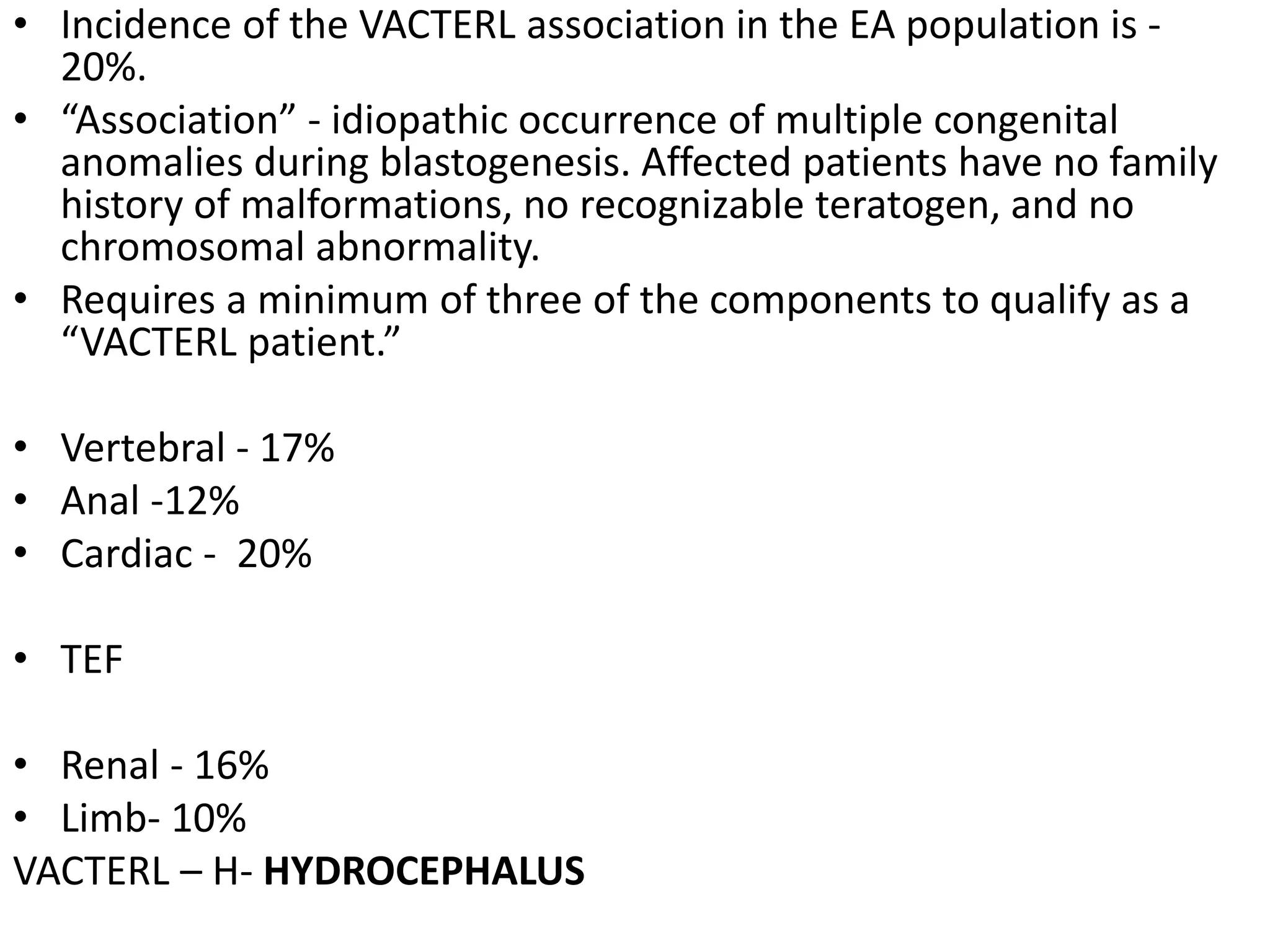 PRANAYA PPT - TRACHEOESOPAHAGEAL FISTULA ( EA-TEF ) | PPTX