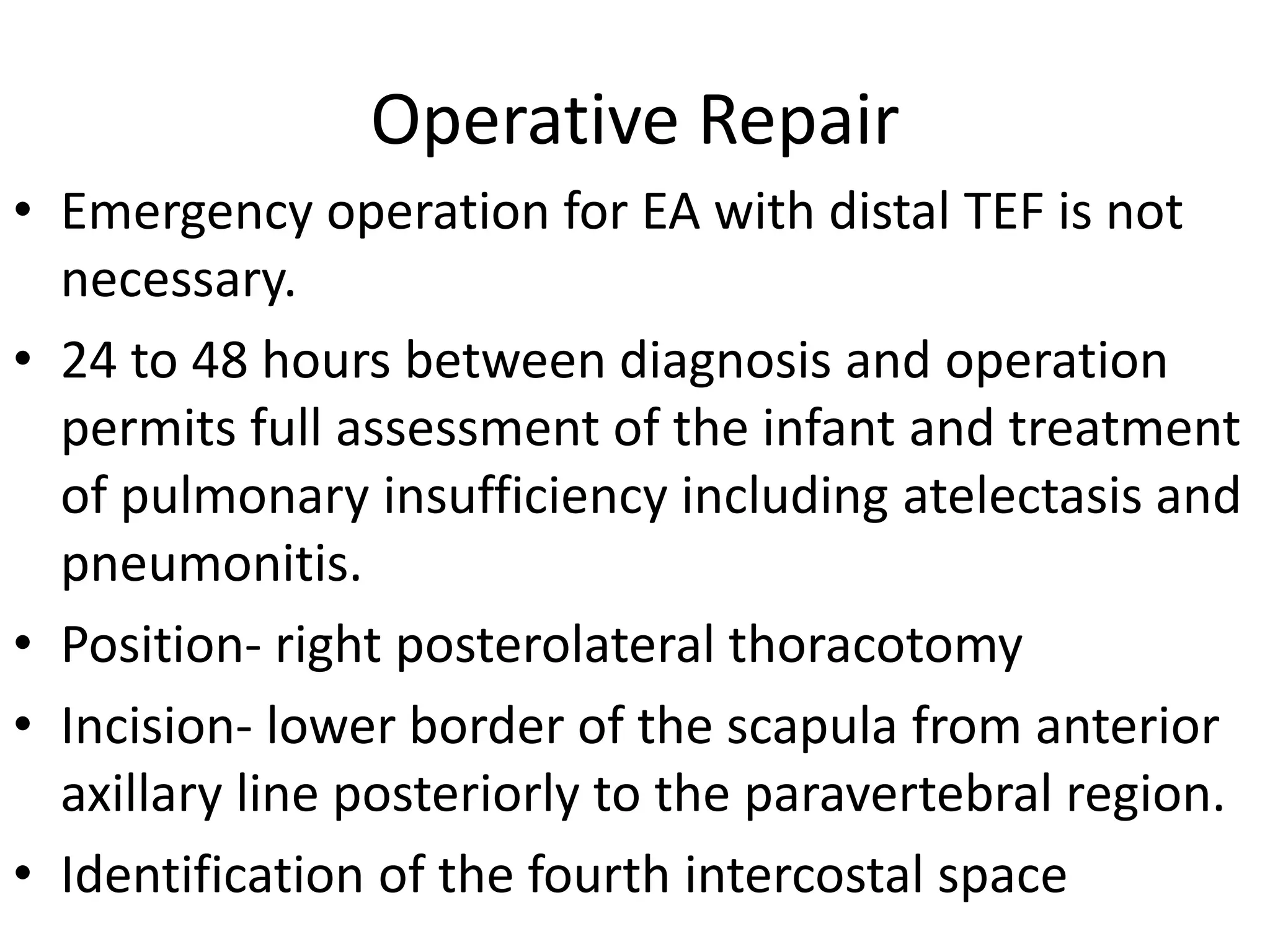 PRANAYA PPT - TRACHEOESOPAHAGEAL FISTULA ( EA-TEF ) | PPTX
