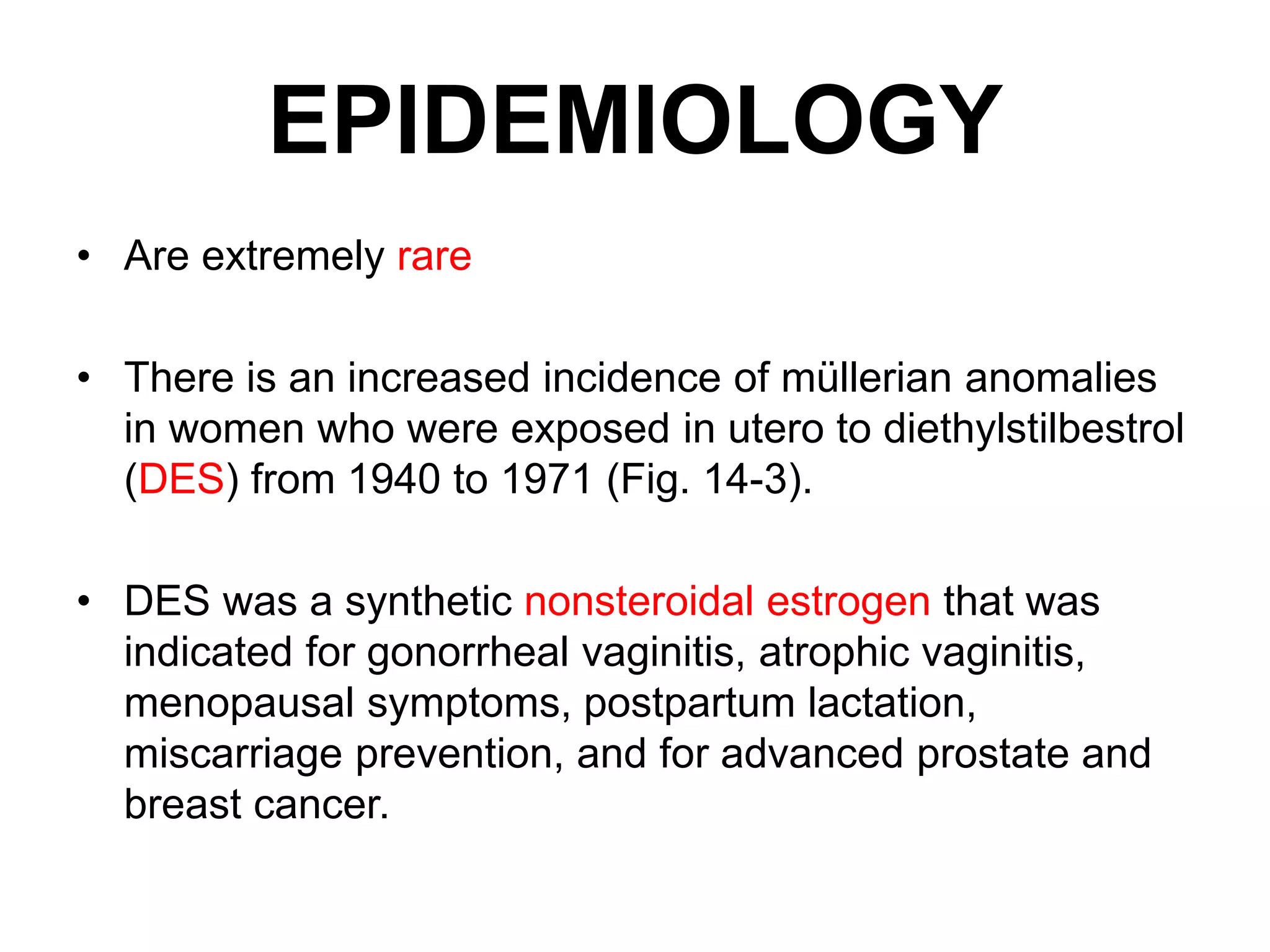 Congenital anomalies of female reproductive system | PPTX