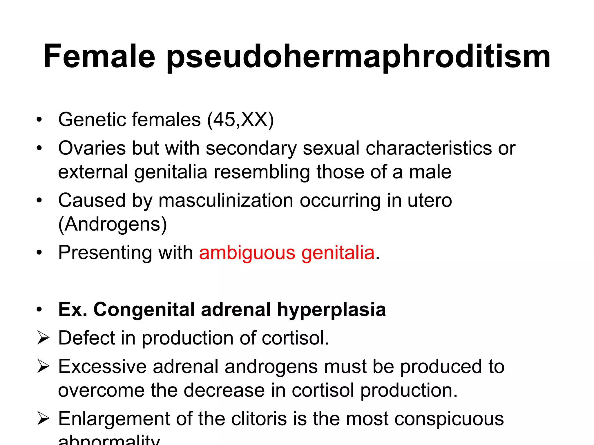 Congenital anomalies of female reproductive system | PPTX
