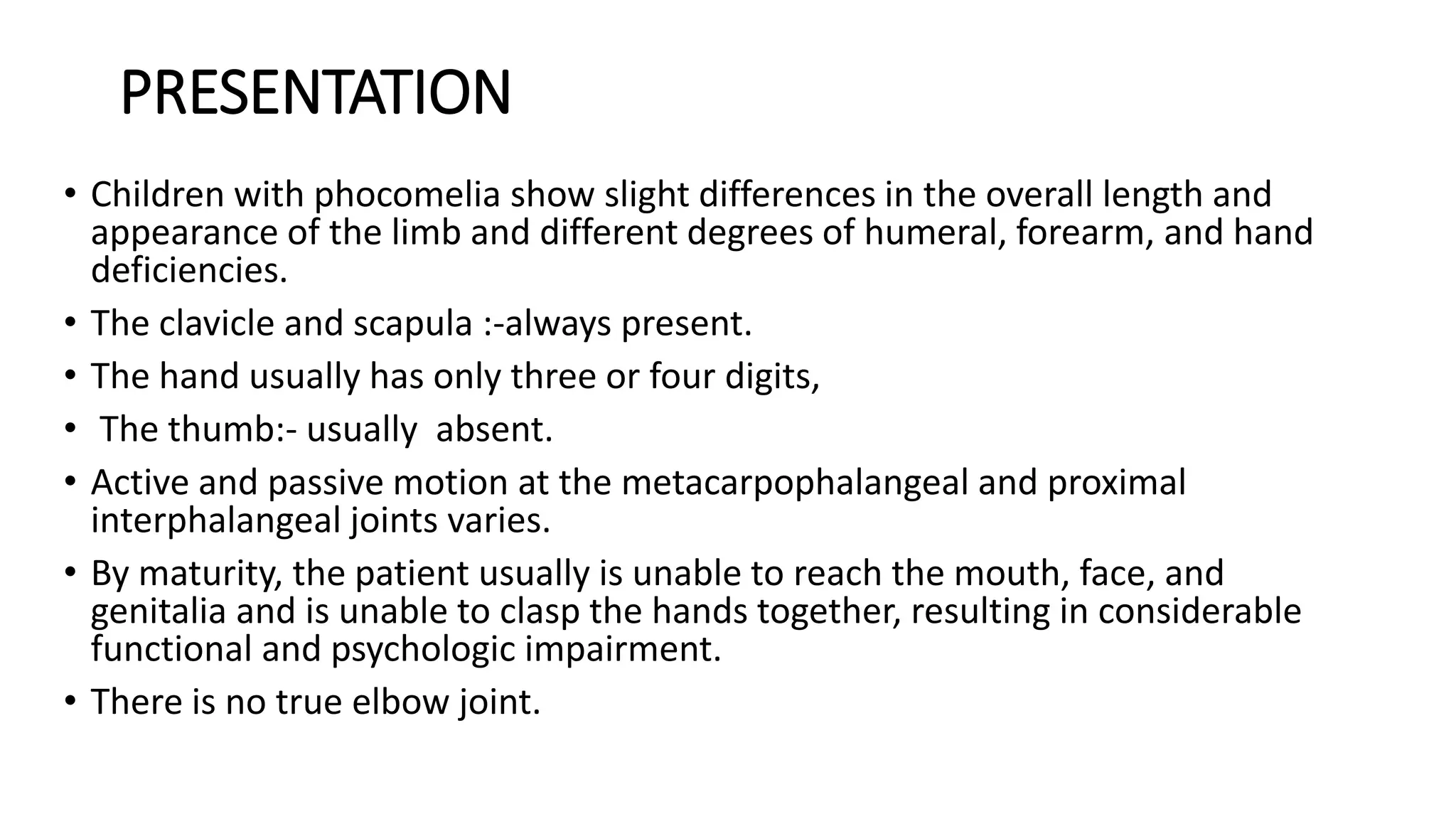 Congenital anomalies of the hand | PPTX