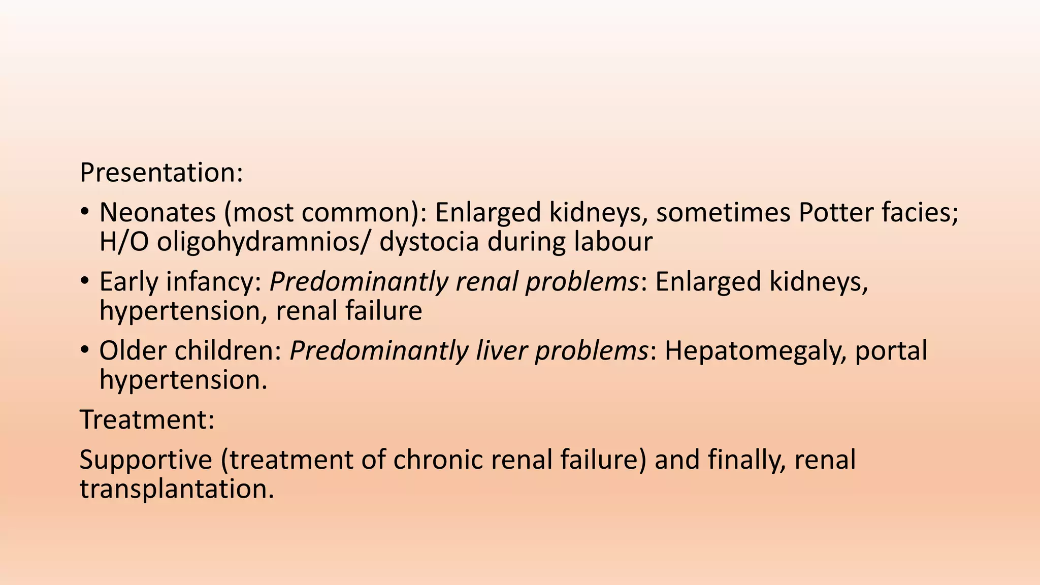 Congenital anomalies of kidney and urinary tract | PDF