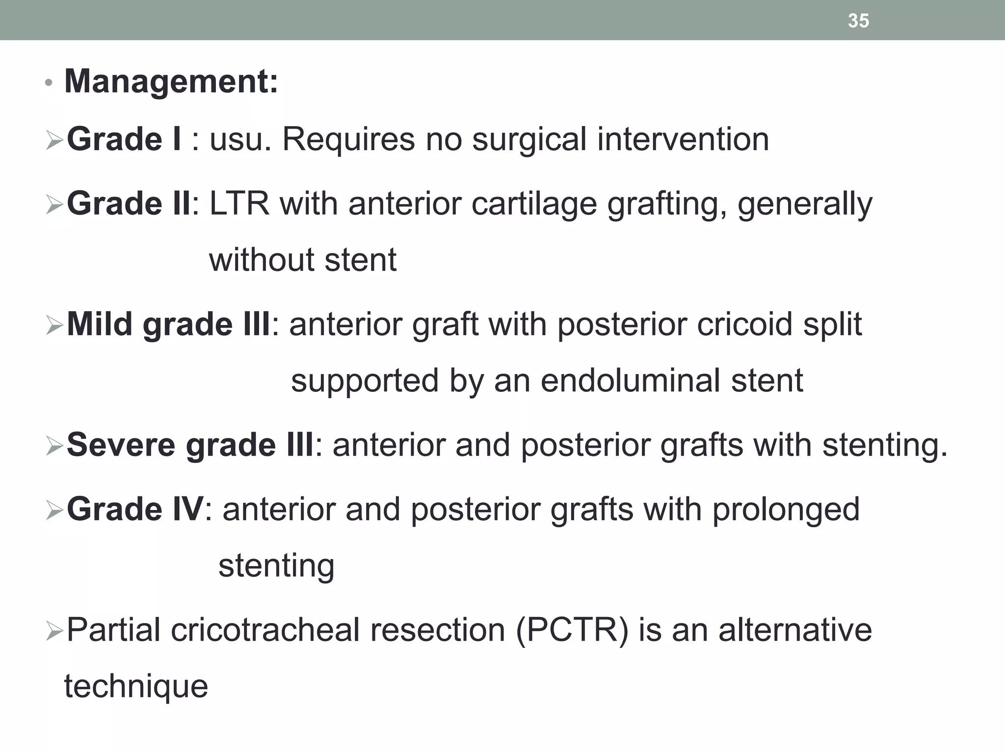 Congenital anomalies of larynx | PPTX