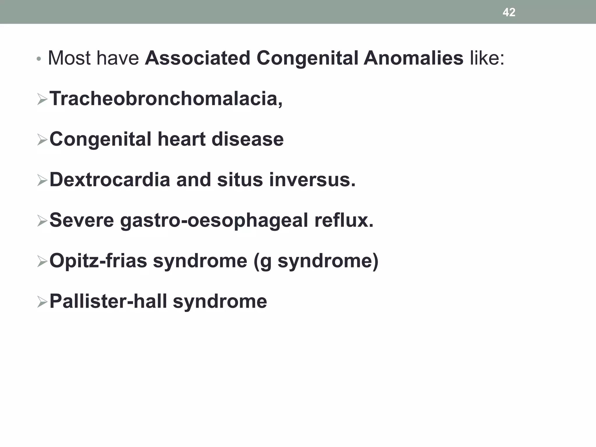 Congenital anomalies of larynx | PPTX