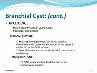 Congenital anomalies of neck | PPTX