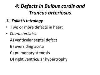 Congenital anomalies of the heart | PPTX