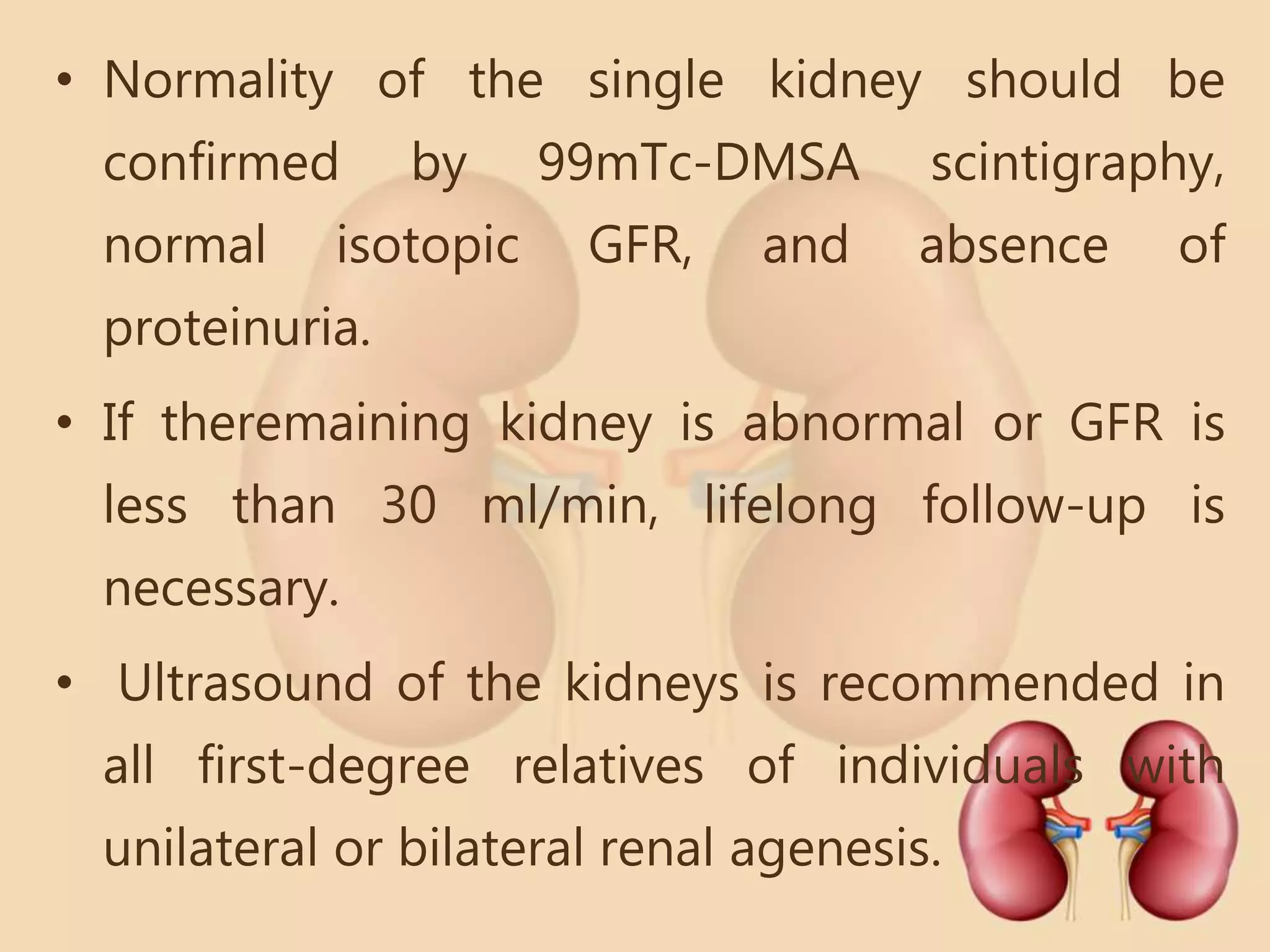 Congenital anomalies of the kidney and urinary tract | PPTX