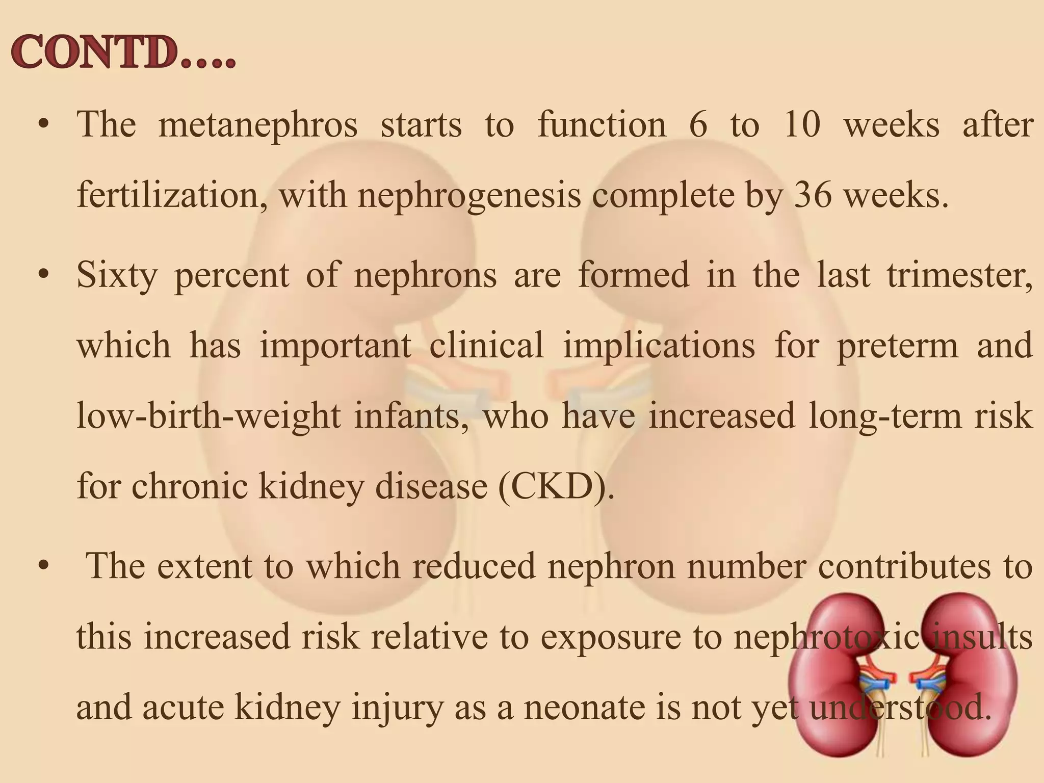 Congenital anomalies of the kidney and urinary tract | PPTX