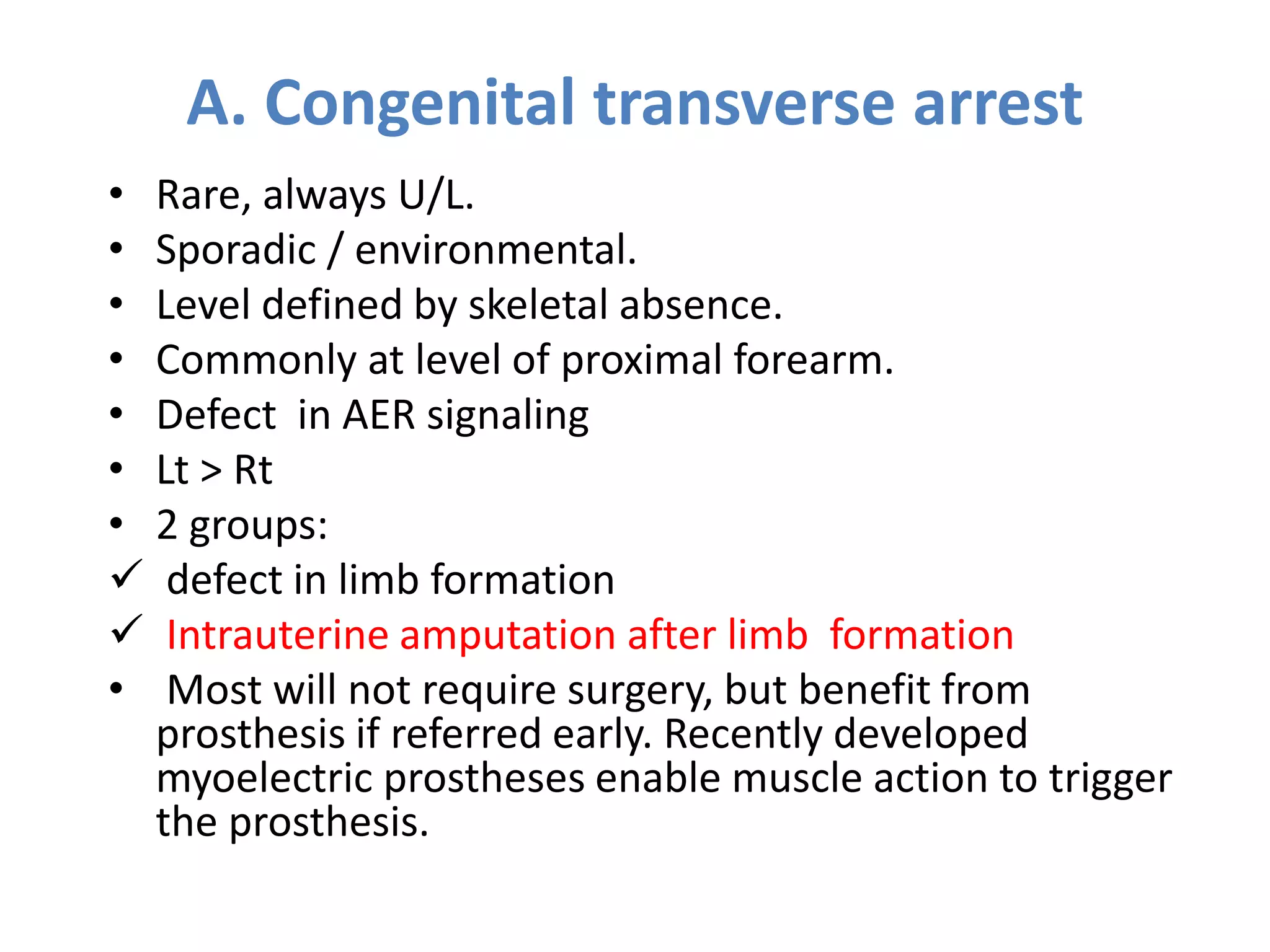 Congenital anomalies of upper limb | PPTX