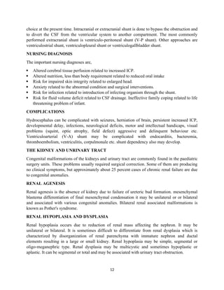 congenital anomaly present in newborn with care for newborn | DOCX