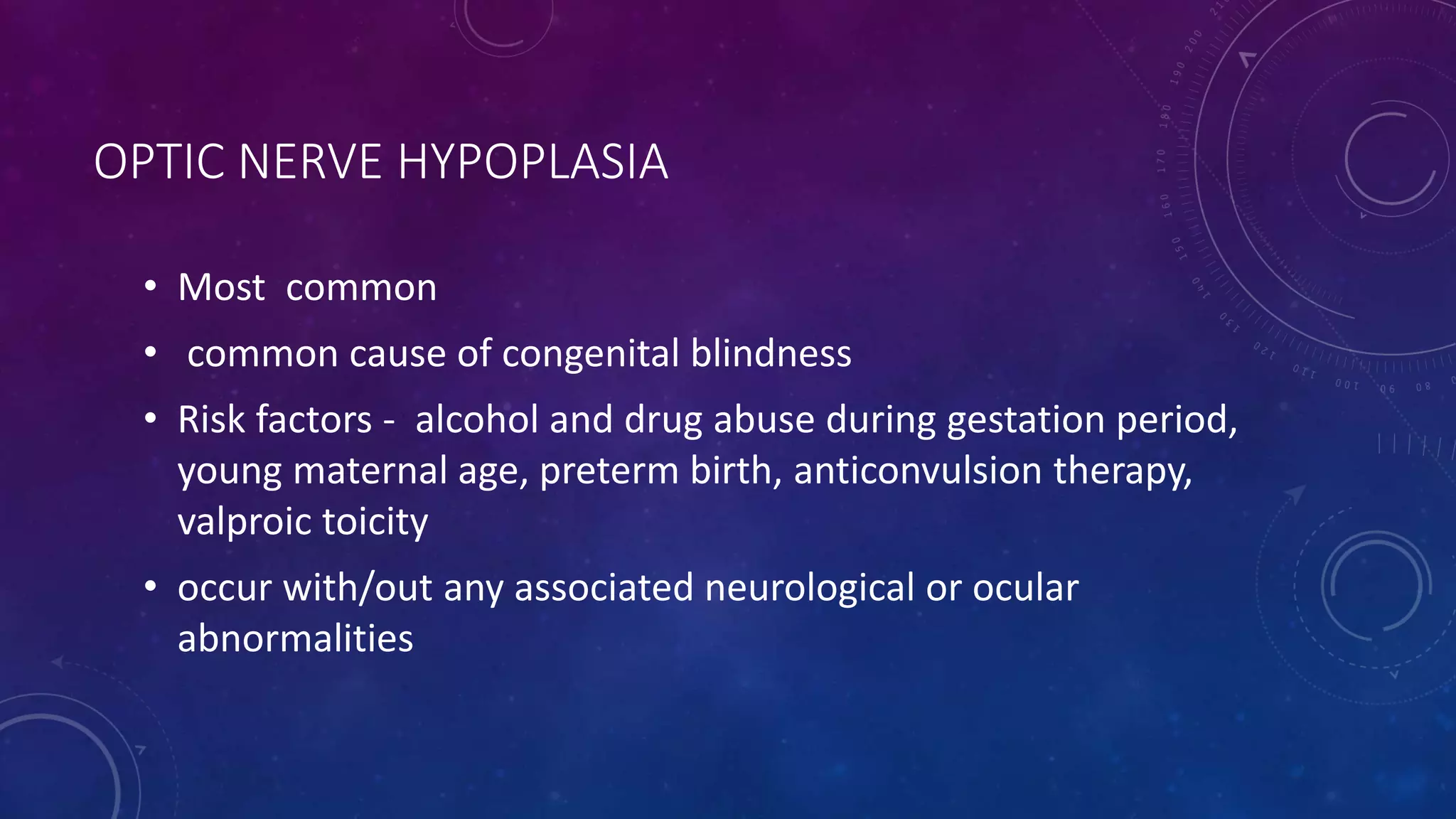 optic disc anomaly | PPTX