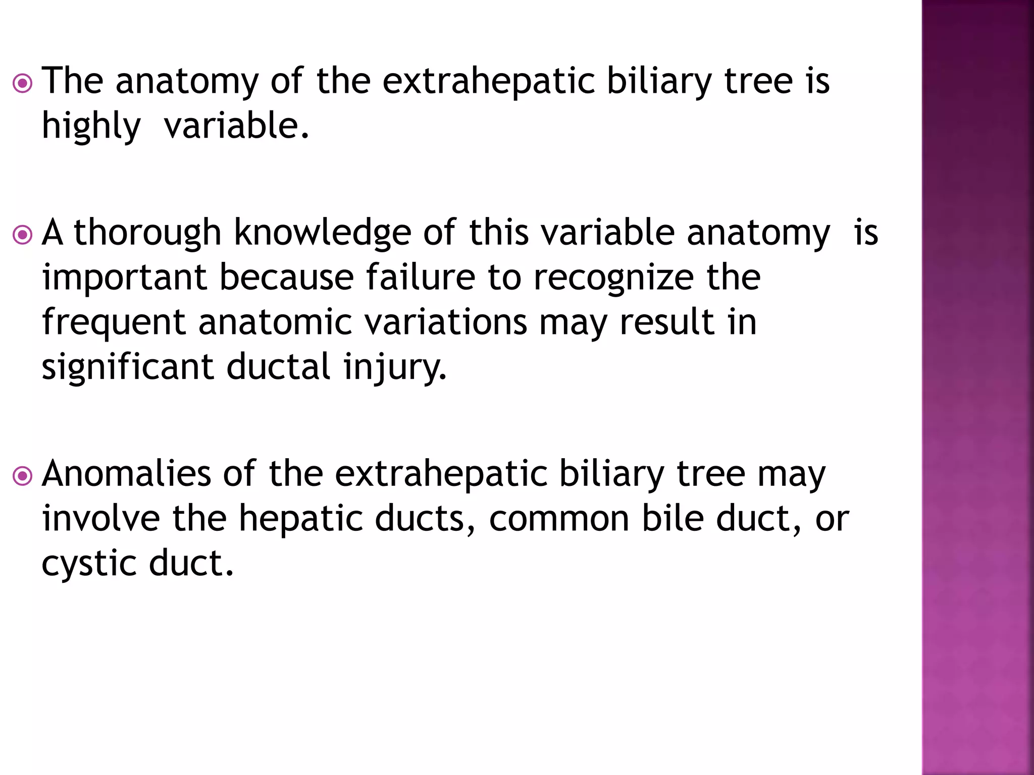 Congenital bile duct anomalies | PPTX