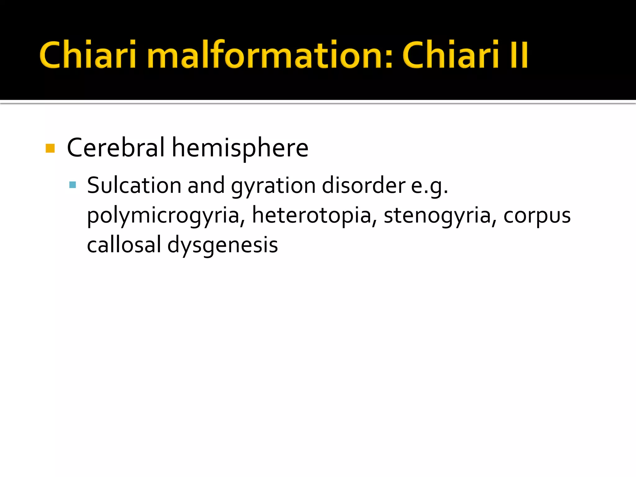 Congenital brain anomalies | PDF