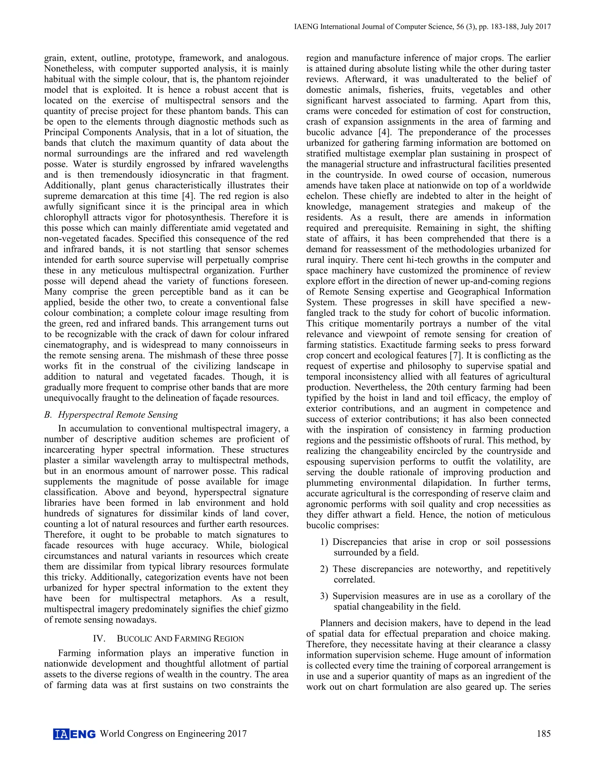 Congenital Bucolic and Farming Region Taxonomy Using Neural Networks ...