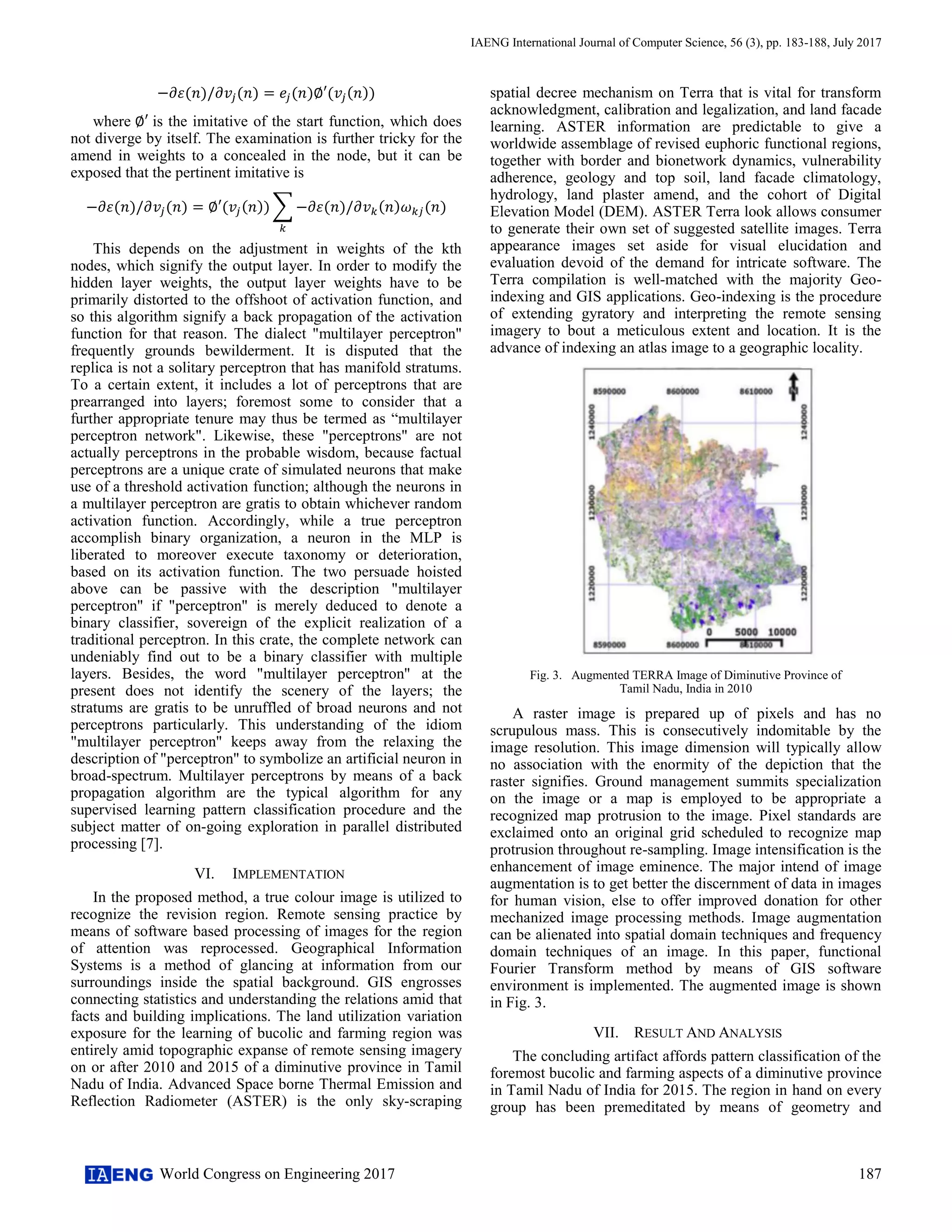 Congenital Bucolic and Farming Region Taxonomy Using Neural Networks for Remote Sensing Imagery ...