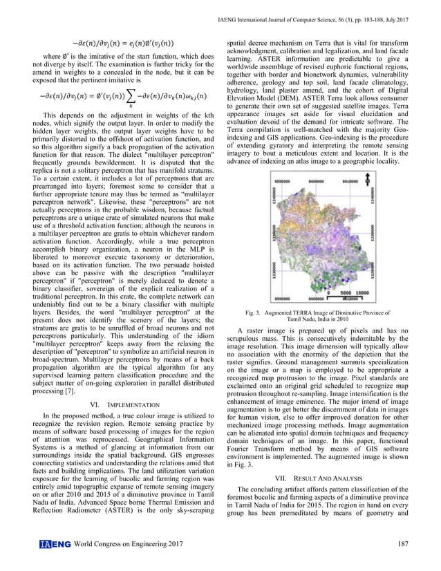 Congenital Bucolic and Farming Region Taxonomy Using Neural Networks for Remote Sensing Imagery ...