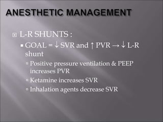 Congenital Cardiac Disease types and pathophysiology .ppt