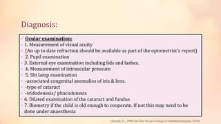 Congenital cataract | PPTX
