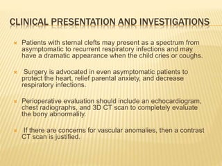 Congenital chest wall anomalies | PPT