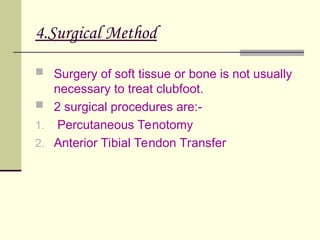 a brief explaination about congenital club foot.ppt