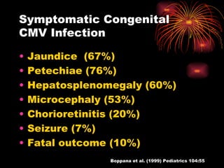Congenital cmv infection | PPT