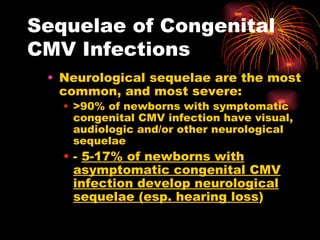 Congenital cmv infection | PPT