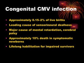 Congenital cmv infection | PPT