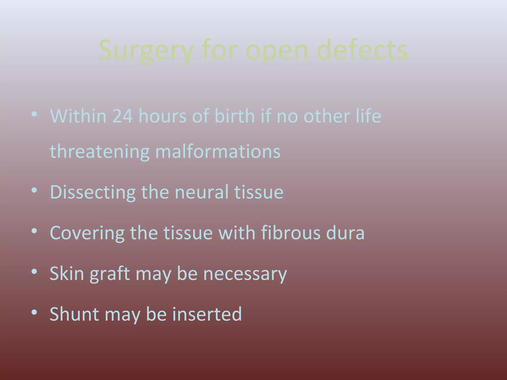 Congenital Anomalies of Nervous System | PPT