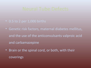 Congenital Anomalies of Nervous System | PPT