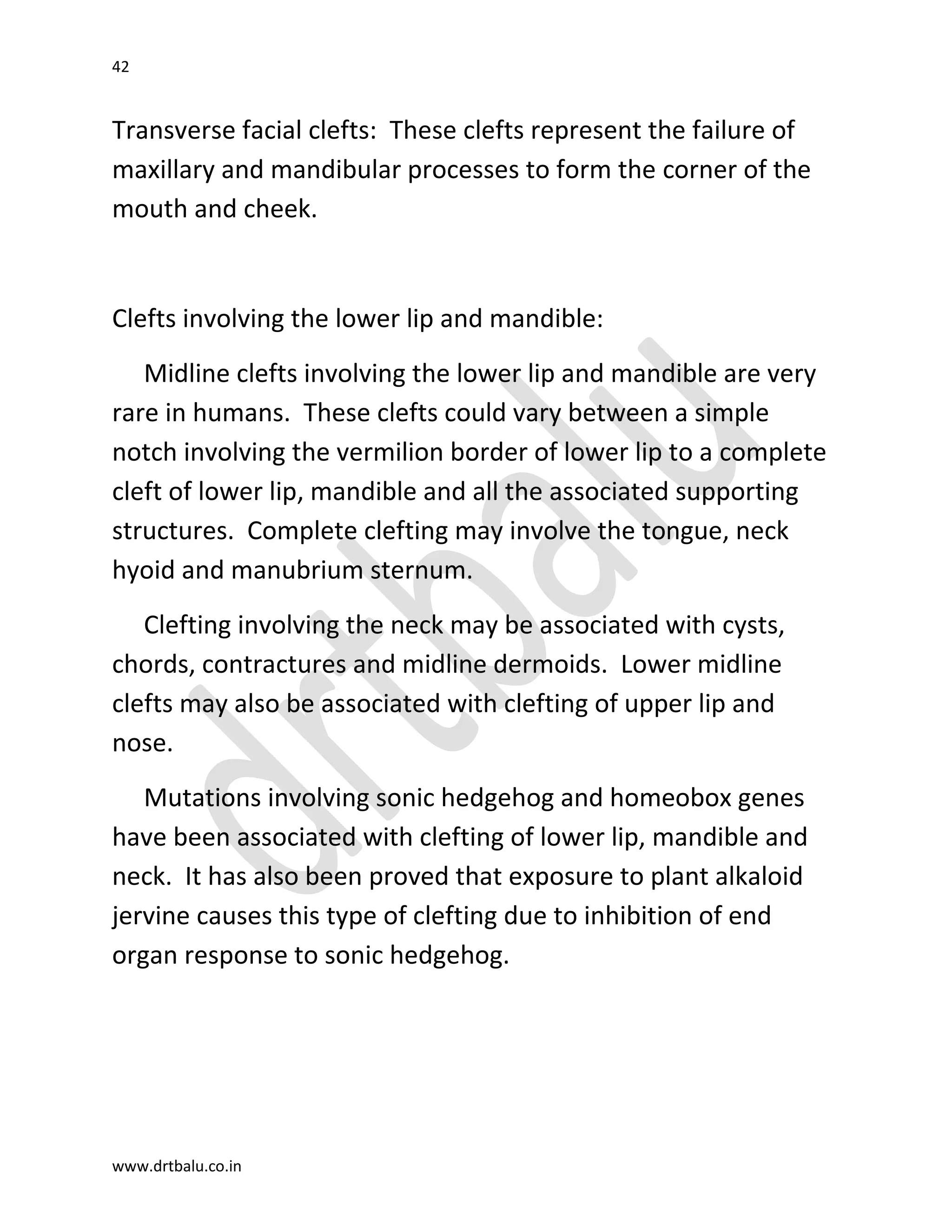 Congenital craniofacial malformations | PDF
