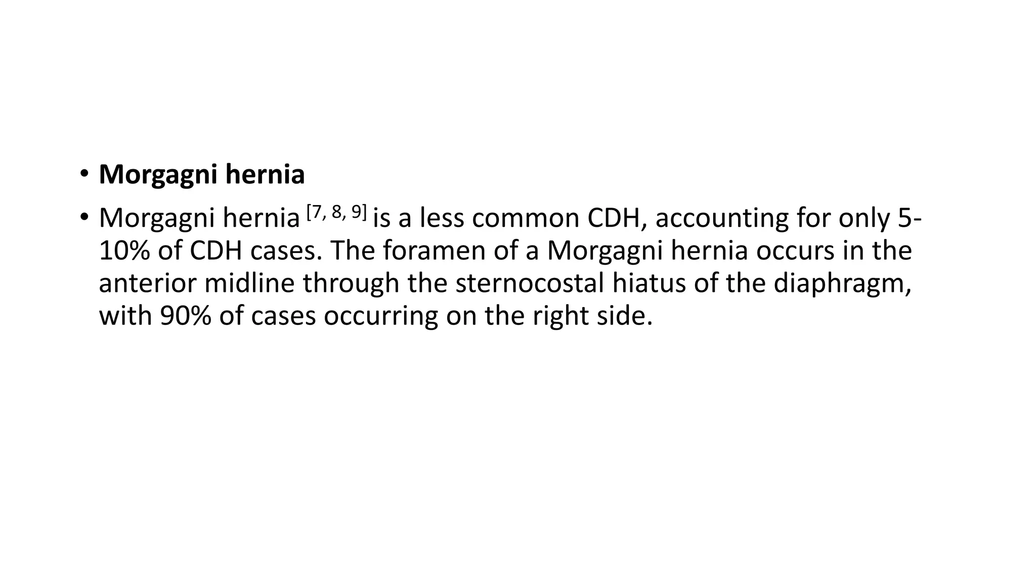 Congenital diaphragmatic hernia | PPTX
