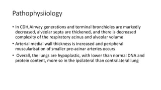 Congenital diaphragmatic hernia | PPTX