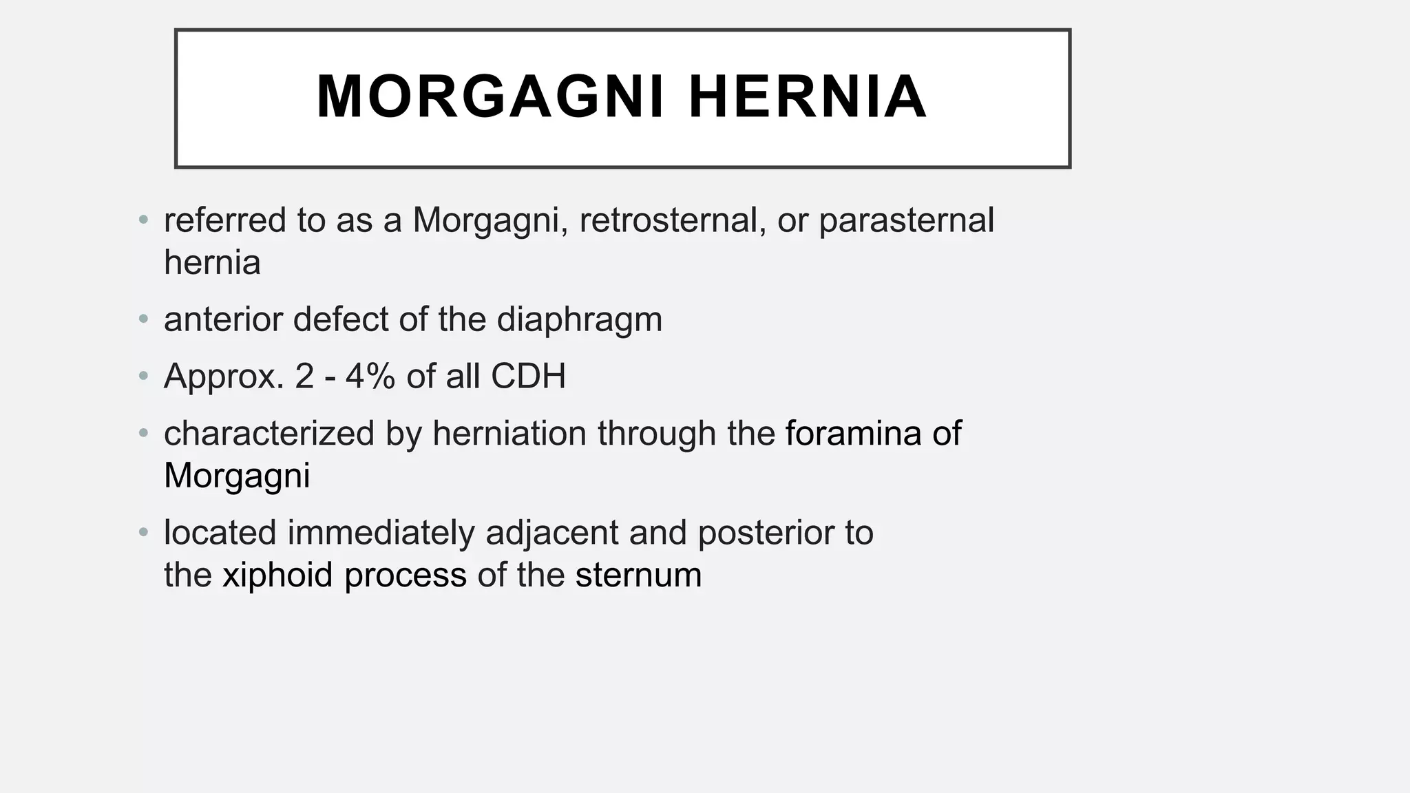 Congenital diaphragmatic hernia | PPTX