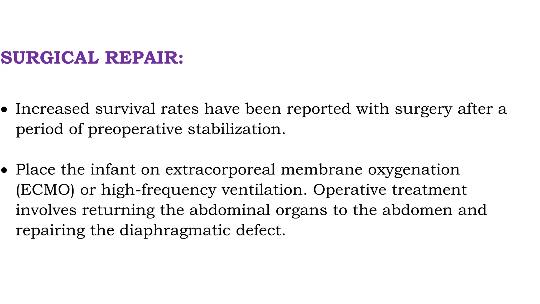 Congenital Diaphragmatic Hernia in newborn | PPTX