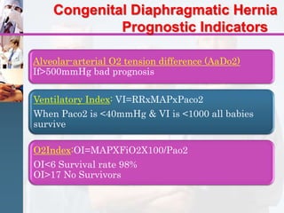 Congenital diaphragmatic hernia / Pediatric surgery | PPT