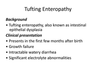 Congenital diarrhea | PPTX