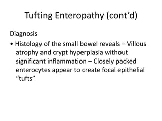 Congenital diarrhea | PPTX