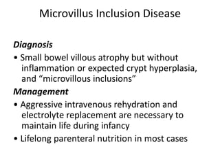 Congenital diarrhea | PPTX