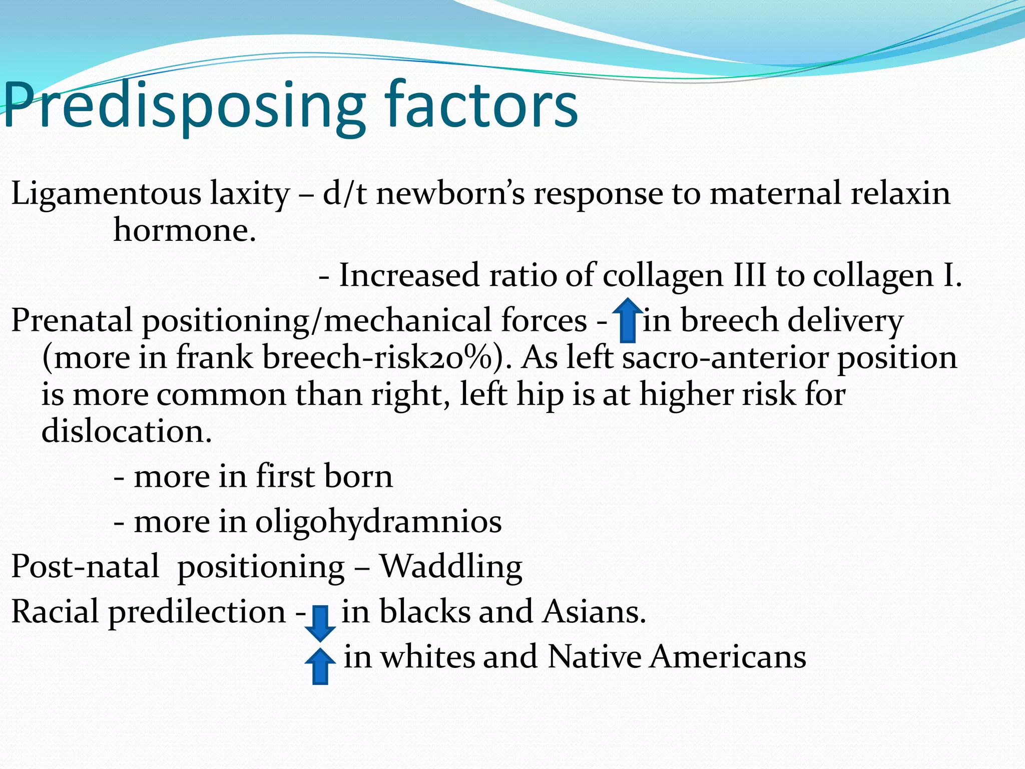 Congenital dislocation of hip_UTSAV | PPTX