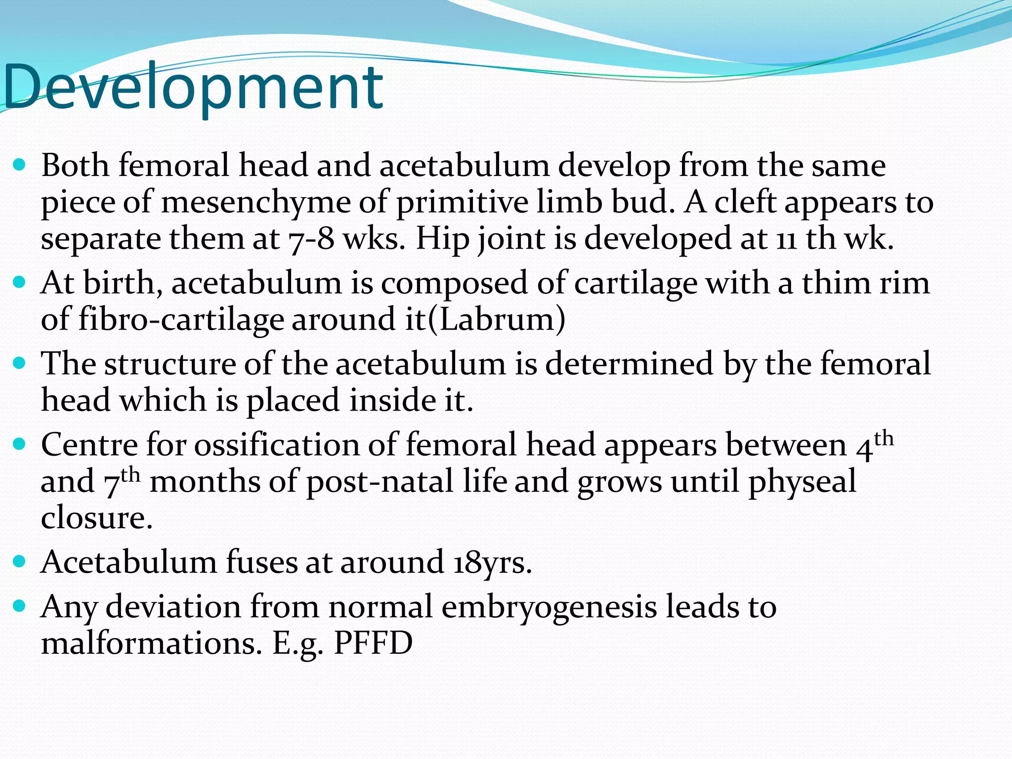 Congenital dislocation of hip_UTSAV | PPTX