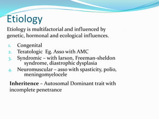 Congenital dislocation of hip_UTSAV | PPTX