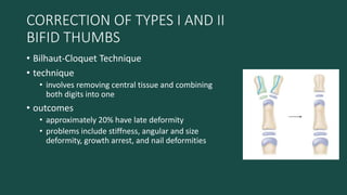 upper limb congenital anomalies | PPTX | Death, Injury, or Military ...
