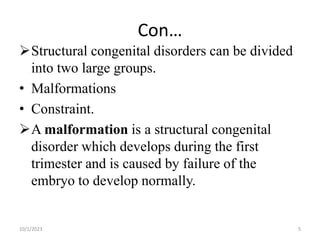 Congenital disorders.ppt