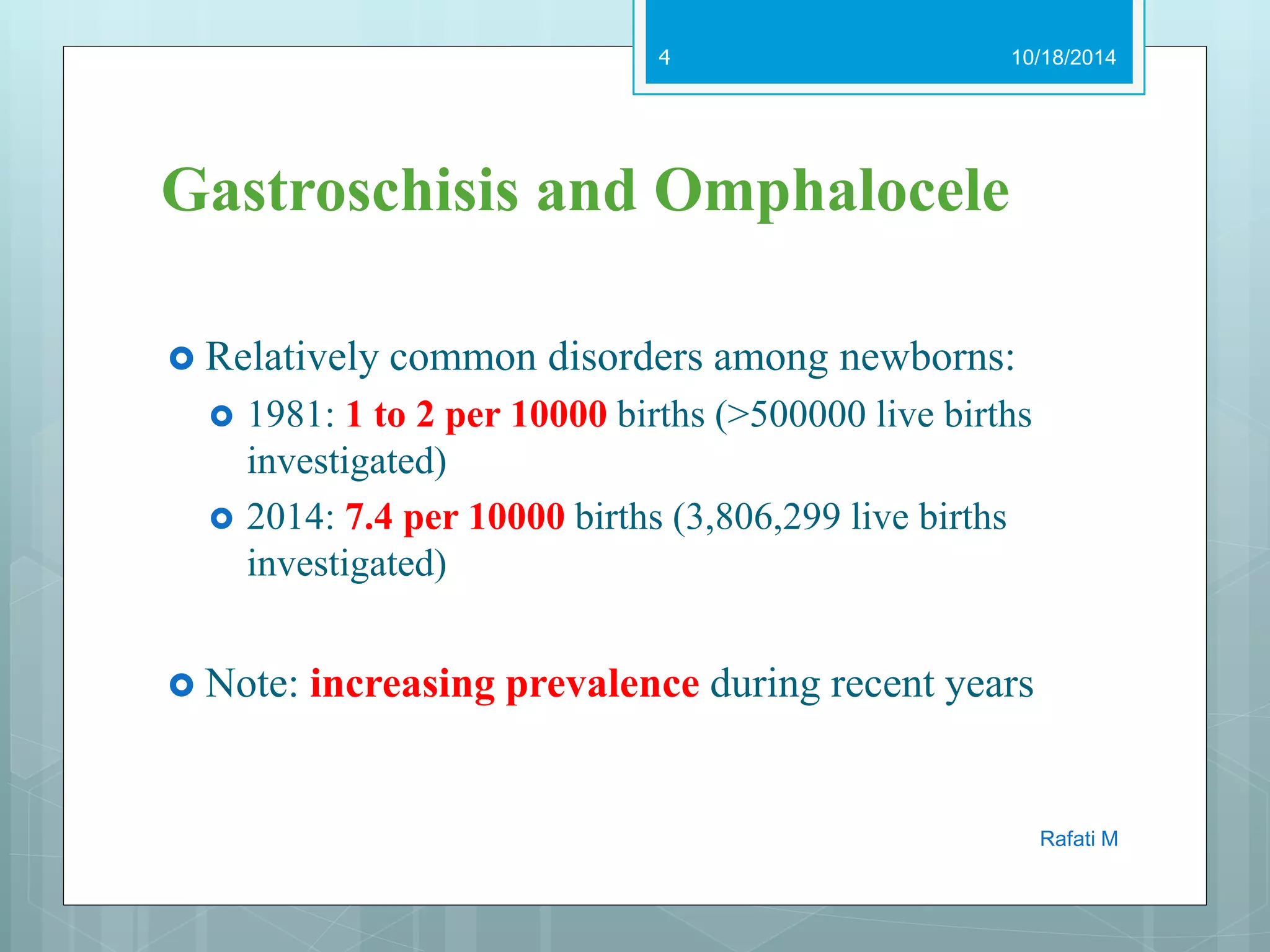 Genetics in Congenital Disorders of the Gastrointestinal Tract | PPTX