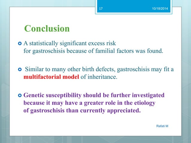 Genetics in Congenital Disorders of the Gastrointestinal Tract | PPTX