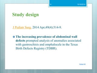 Genetics in Congenital Disorders of the Gastrointestinal Tract | PPTX
