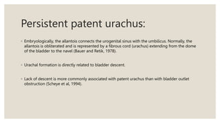 CONGENITAL DISORDERS OF URINALY TRACTS.pptx