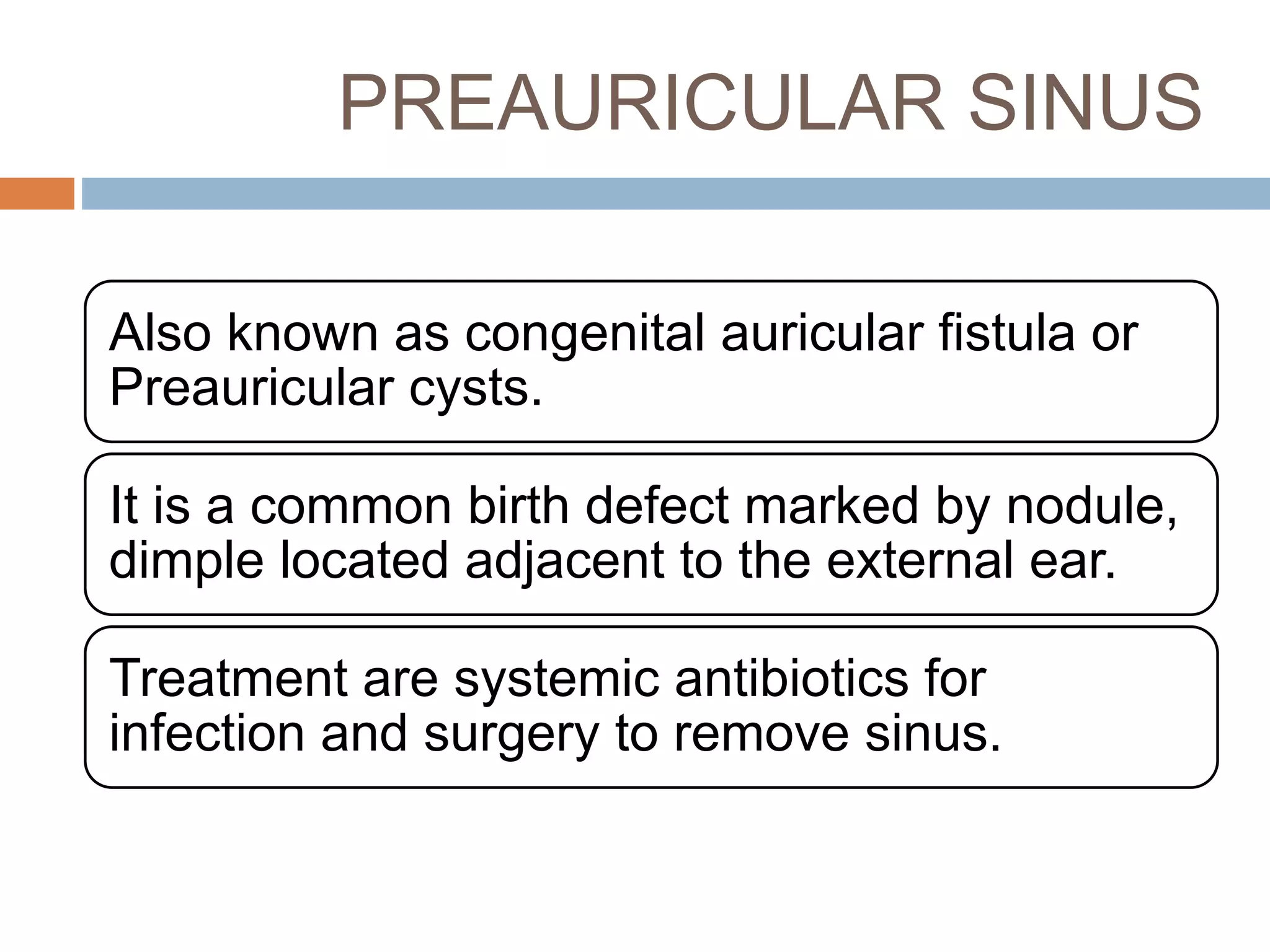 Congenital ear deformities | PPTX