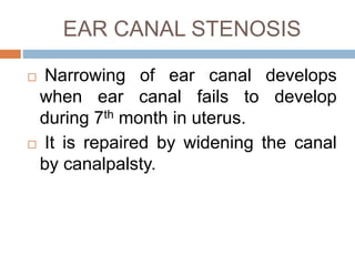 Congenital ear deformities | PPTX | Pregnancy | Reproductive Health
