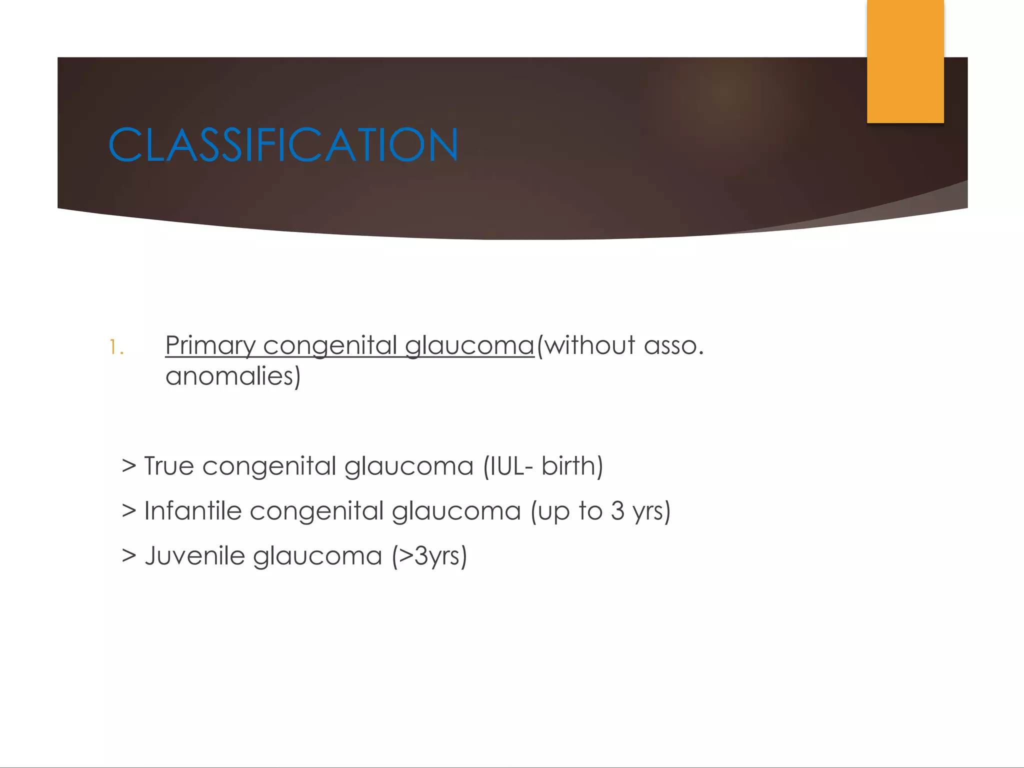 Congenital glaucoma | PPTX